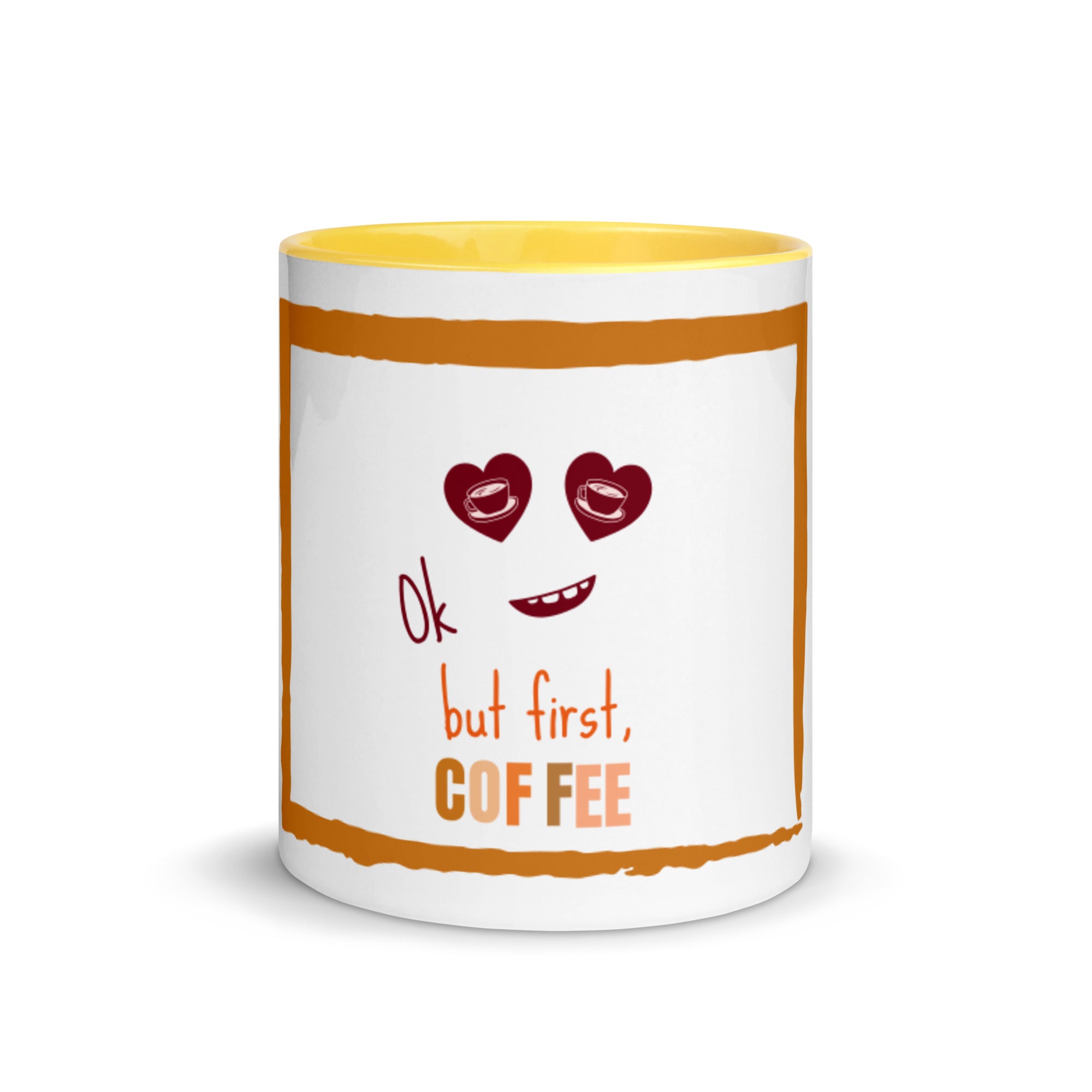 OK CUP - Mug with Color Inside – GoodLife Expressions